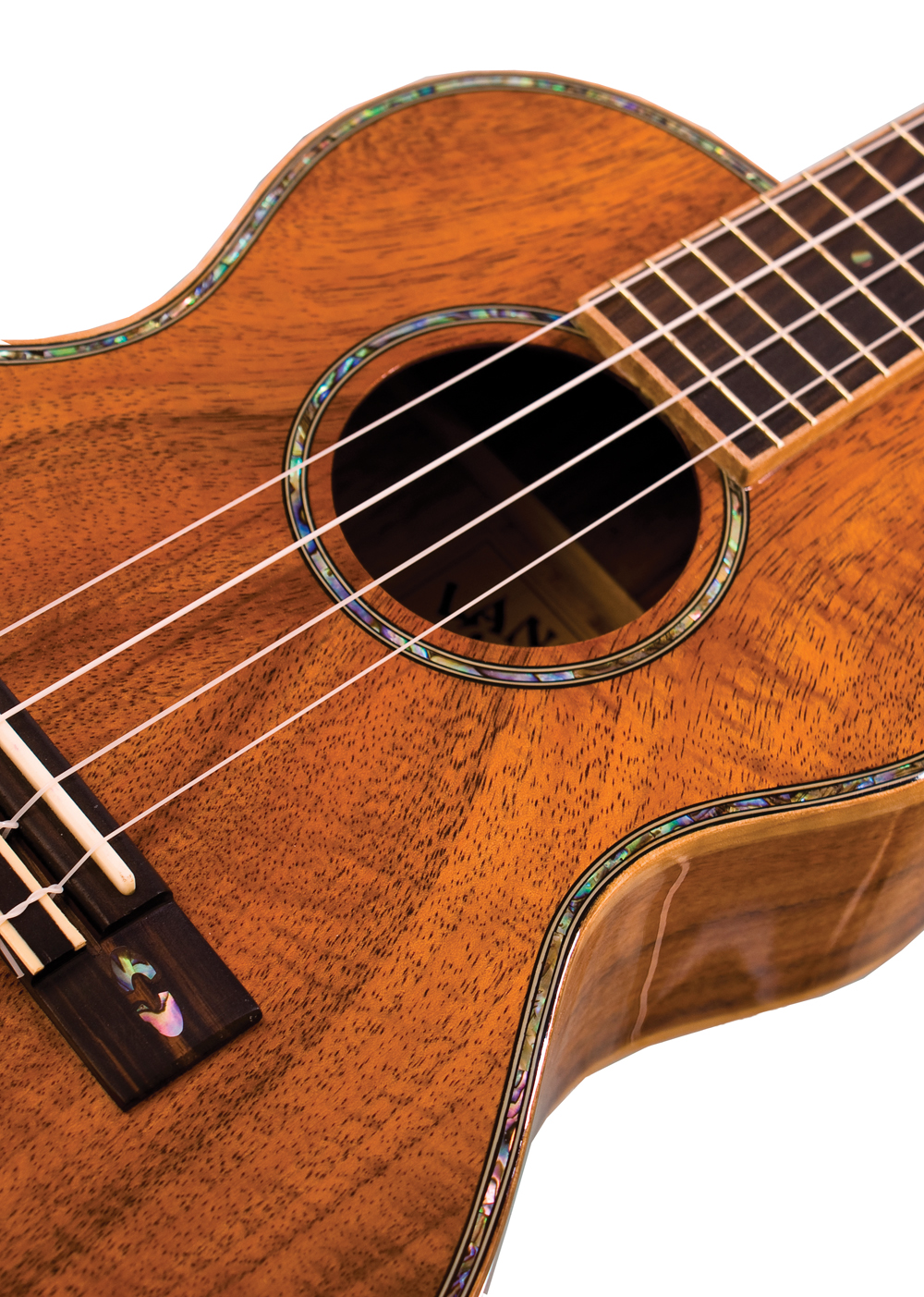 Custom Series Natural Koa front | Lanikai Ukuleles